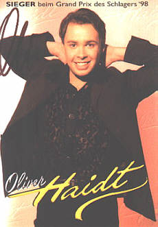 Event Team / Musikbands - OLIVER HAIDT (A)